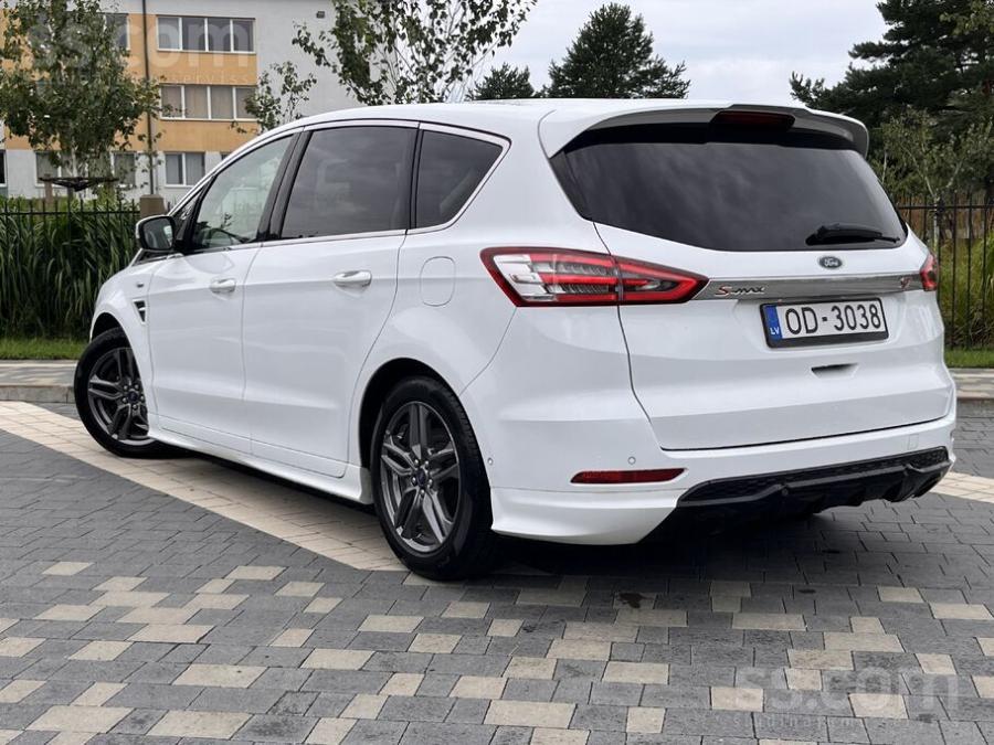 Balts Ford S-Max 2016 Jelgava, ar dzinēja tilpumu 1.50 L un nobraukumu 231 tūkst. km par 8190 €, foto 6 vietnē AUTOMOTO.COM.LV