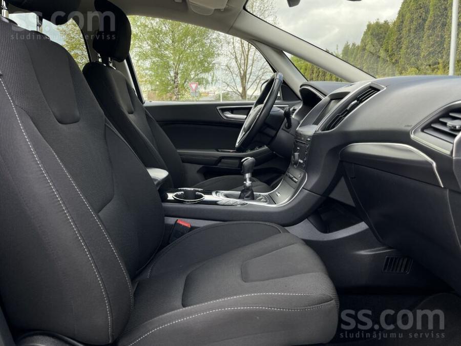 Balts Ford S-Max 2016 Jelgava, ar dzinēja tilpumu 1.50 L un nobraukumu 231 tūkst. km par 8190 €, foto 11 vietnē AUTOMOTO.COM.LV