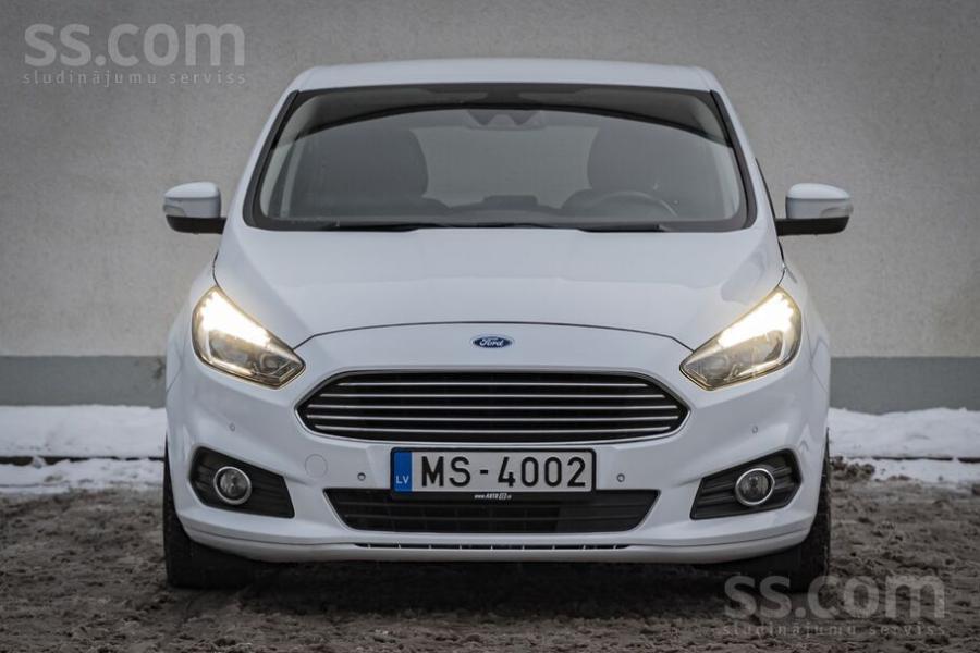 Balts Ford S-Max 2016 Rīga, ar dzinēja tilpumu 2.00 L un nobraukumu 0 tūkst. km par 8500 €, foto 2 vietnē AUTOMOTO.COM.LV