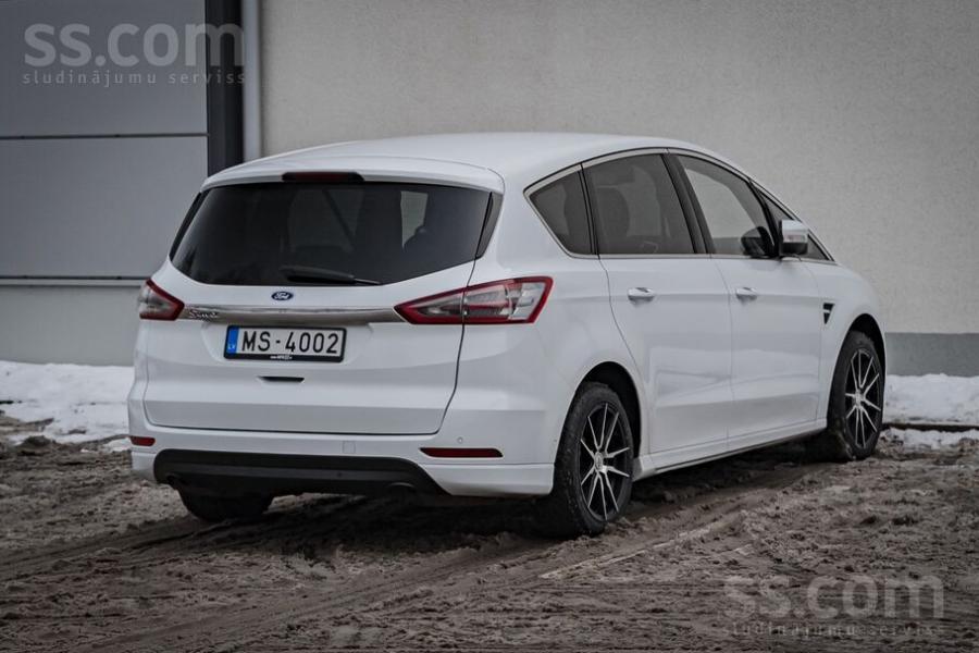 Balts Ford S-Max 2016 Rīga, ar dzinēja tilpumu 2.00 L un nobraukumu 0 tūkst. km par 8500 €, foto 4 vietnē AUTOMOTO.COM.LV