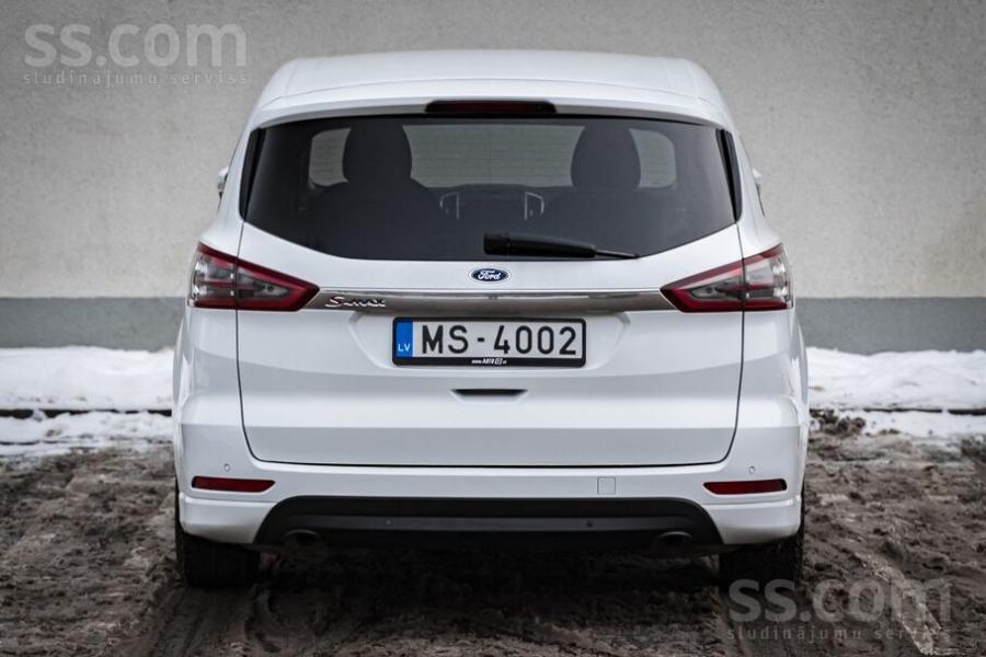 Balts Ford S-Max 2016 Rīga, ar dzinēja tilpumu 2.00 L un nobraukumu 0 tūkst. km par 8500 €, foto 5 vietnē AUTOMOTO.COM.LV
