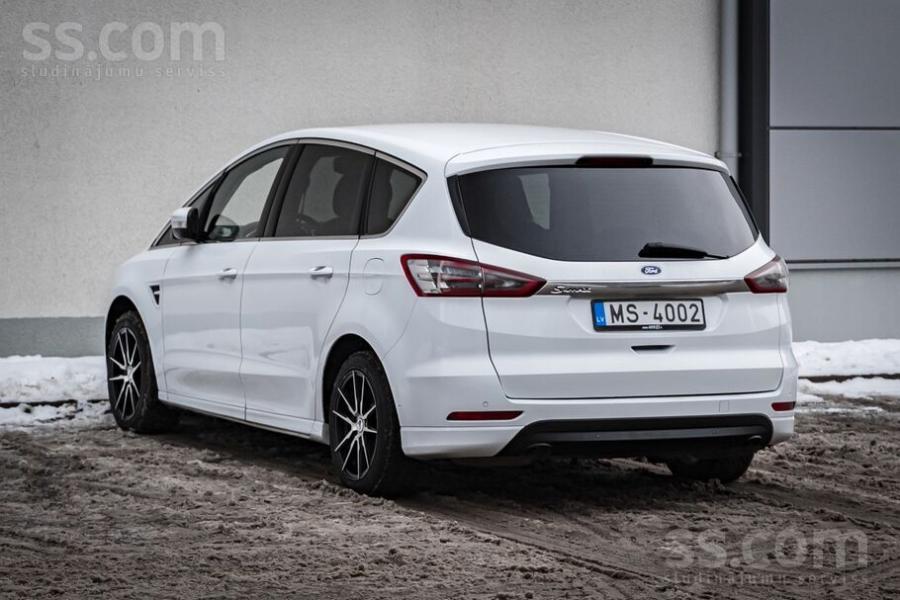 Balts Ford S-Max 2016 Rīga, ar dzinēja tilpumu 2.00 L un nobraukumu 0 tūkst. km par 8500 €, foto 6 vietnē AUTOMOTO.COM.LV