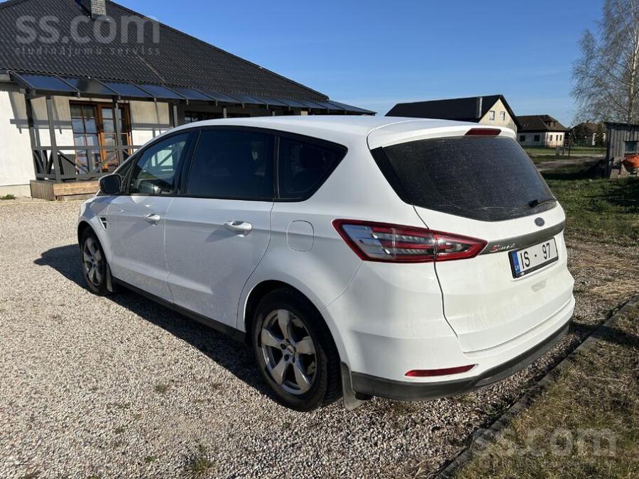 Balts Ford S-Max 2016 Talsi, ar dzinēja tilpumu 2.00 L un nobraukumu 311 tūkst. km par 6800 €, foto 1 vietnē AUTOMOTO.COM.LV