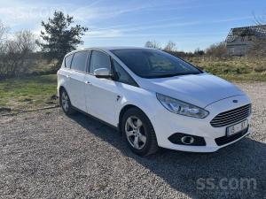 Balts Ford S-Max 2016 Talsi, ar dzinēja tilpumu 2.00 L un nobraukumu 311 tūkst. km par 6800 €, foto 4 vietnē AUTOMOTO.COM.LV