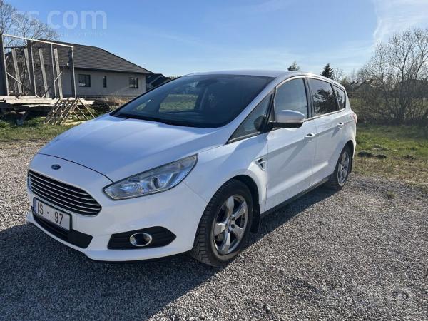 Balts Ford S-Max 2016 Talsi, ar dzinēja tilpumu 2.00 L un nobraukumu 311 tūkst. km par 6800 €, foto 4 vietnē AUTOMOTO.COM.LV