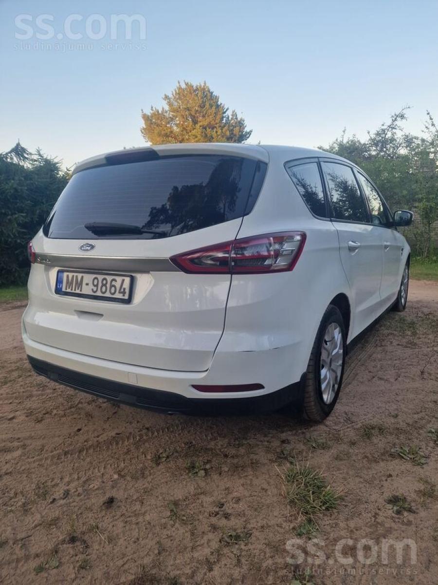 Balts Ford S-Max 2016 Rīga, ar dzinēja tilpumu 2.00 L un nobraukumu 282 tūkst. km par 5950 €, foto 6 vietnē AUTOMOTO.COM.LV