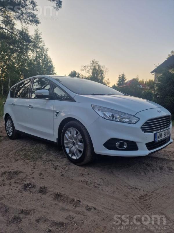 Balts Ford S-Max 2016 Rīga, ar dzinēja tilpumu 2.00 L un nobraukumu 282 tūkst. km par 5950 €, foto 7 vietnē AUTOMOTO.COM.LV
