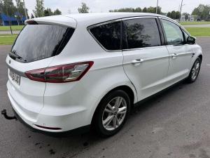 White Ford S-Max 2016 in Kaunas, with an engine capacity of 2.00 L and mileage of 253 thousand km for 6699 €, photo 7 on AUTOMOTO.COM.LV