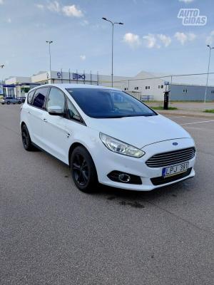 Balts Ford S-Max 2016 Viļņa, ar dzinēja tilpumu 2.00 L un nobraukumu 320 tūkst. km par 6700 €, foto  vietnē AUTOMOTO.COM.LV