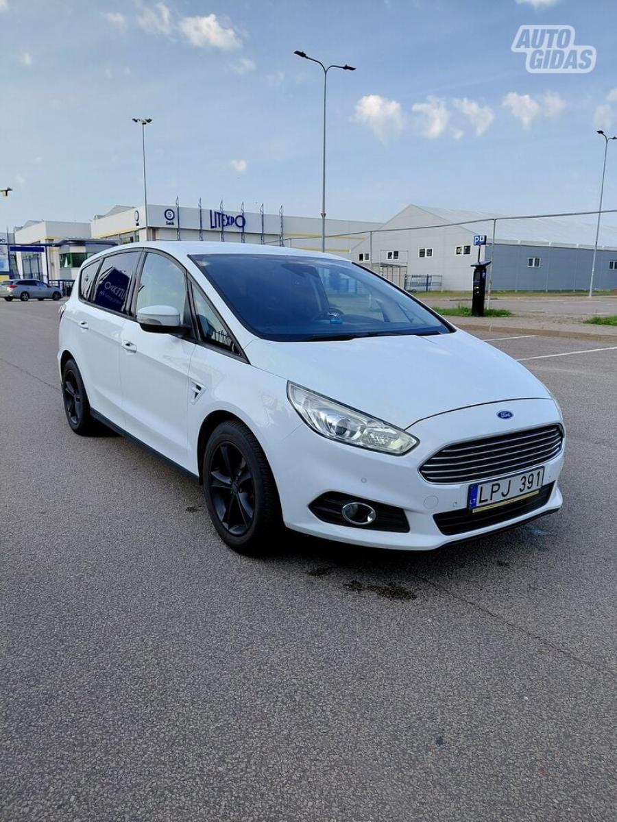 Balts Ford S-Max 2016 Viļņa, ar dzinēja tilpumu 2.00 L un nobraukumu 320 tūkst. km par 6700 €, foto 1 vietnē AUTOMOTO.COM.LV