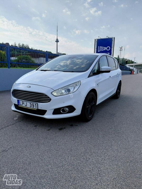 White Ford S-Max 2016 in Vilnius, with an engine capacity of 2.00 L and mileage of 320 thousand km for 6700 €, photo 7 on AUTOMOTO.COM.LV