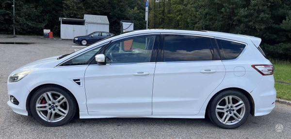 White Ford S-Max 2016 in Kaunas, with an engine capacity of 2.00 L and mileage of 380 thousand km for 7300 €, photo 6 on AUTOMOTO.COM.LV