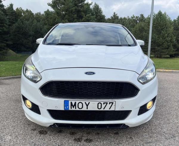 White Ford S-Max 2016 in Kaunas, with an engine capacity of 2.00 L and mileage of 380 thousand km for 7300 €, photo 8 on AUTOMOTO.COM.LV