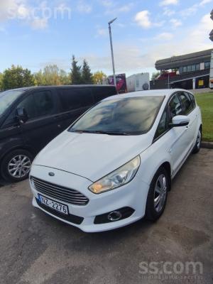 Balts Ford S-Max 2016 Rīga, ar dzinēja tilpumu 2.00 L un nobraukumu 475 tūkst. km par 3000 €, foto  vietnē AUTOMOTO.COM.LV