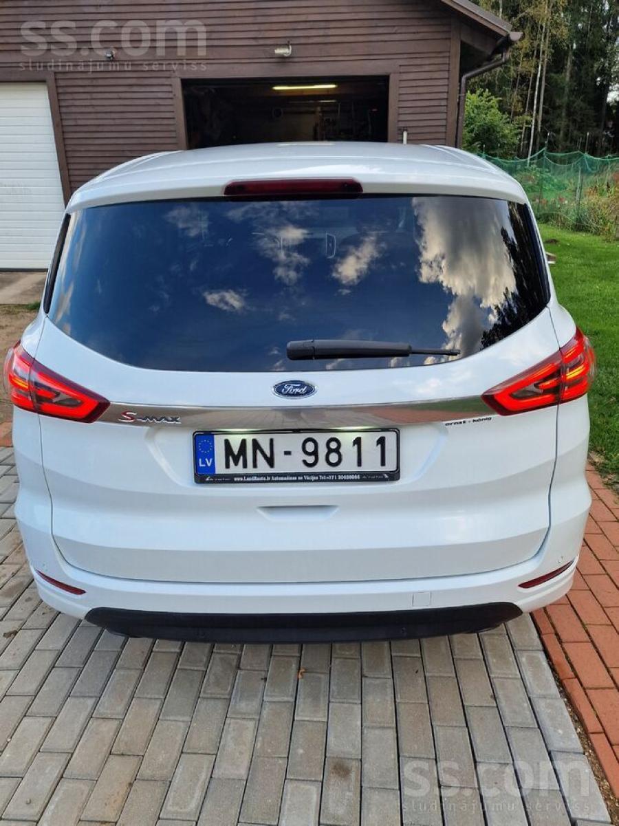 Balts Ford S-Max 2016 Cēsis, ar dzinēja tilpumu 2.00 L un nobraukumu 236 tūkst. km par 8200 €, foto 8 vietnē AUTOMOTO.COM.LV