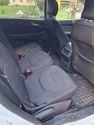 Balts Ford S-Max 2016 Cēsis, ar dzinēja tilpumu 2.00 L un nobraukumu 236 tūkst. km par 8200 €, foto 9 vietnē AUTOMOTO.COM.LV