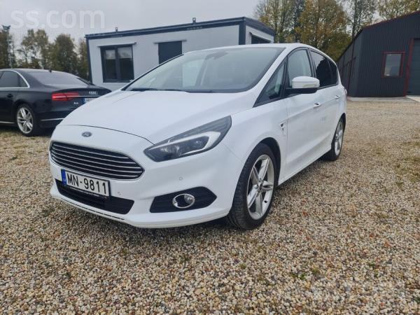 Balts Ford S-Max 2016 Cēsis, ar dzinēja tilpumu 2.00 L un nobraukumu 236 tūkst. km par 8450 €, foto 3 vietnē AUTOMOTO.COM.LV
