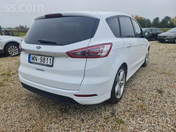 Balts Ford S-Max 2016 Cēsis, ar dzinēja tilpumu 2.00 L un nobraukumu 236 tūkst. km par 8450 €, foto 4 vietnē AUTOMOTO.COM.LV