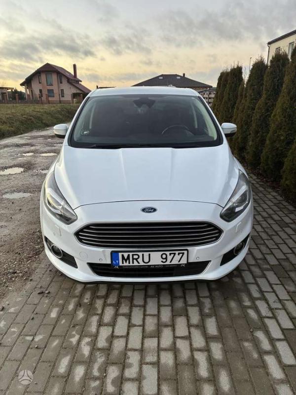 Balts Ford S-Max 2017 Klaipėda, ar dzinēja tilpumu 2.00 L un nobraukumu 261 tūkst. km par 10500 €, foto 6 vietnē AUTOMOTO.COM.LV