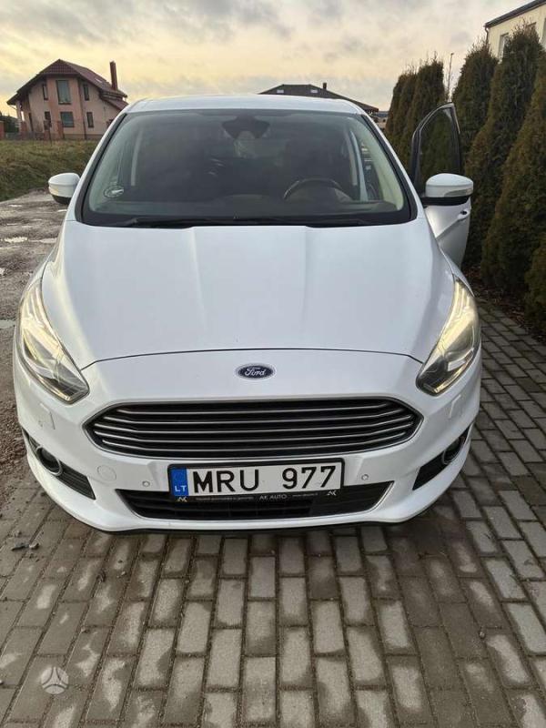 Balts Ford S-Max 2017 Klaipėda, ar dzinēja tilpumu 2.00 L un nobraukumu 261 tūkst. km par 10500 €, foto 10 vietnē AUTOMOTO.COM.LV