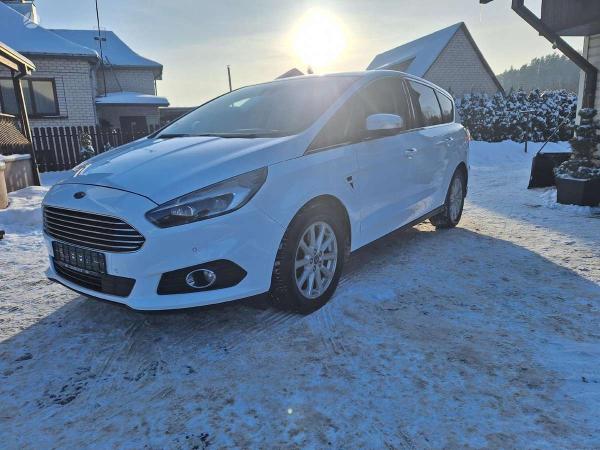 Balts Ford S-Max 2017 Kauņa, ar dzinēja tilpumu 2.00 L un nobraukumu 246 tūkst. km par 10500 €, foto 1 vietnē AUTOMOTO.COM.LV