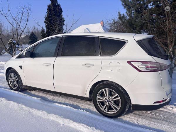 White Ford S-Max 2017 in Taurage, with an engine capacity of 2.00 L and mileage of 370 thousand km for 6500 €, photo 5 on AUTOMOTO.COM.LV