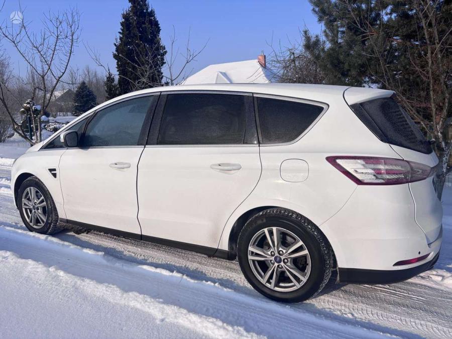 Balts Ford S-Max 2017 Tauragė, ar dzinēja tilpumu 2.00 L un nobraukumu 370 tūkst. km par 6500 €, foto 6 vietnē AUTOMOTO.COM.LV