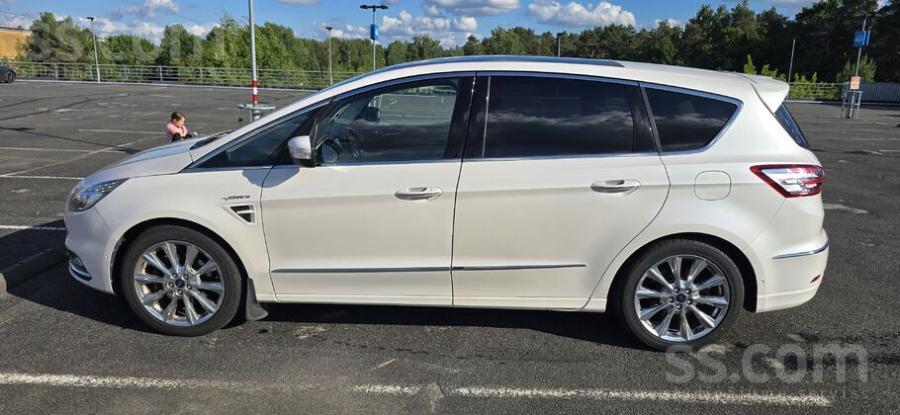 Balts Ford S-Max 2017 Rīga, ar dzinēja tilpumu 2.00 L un nobraukumu 202 tūkst. km par 15500 €, foto 8 vietnē AUTOMOTO.COM.LV