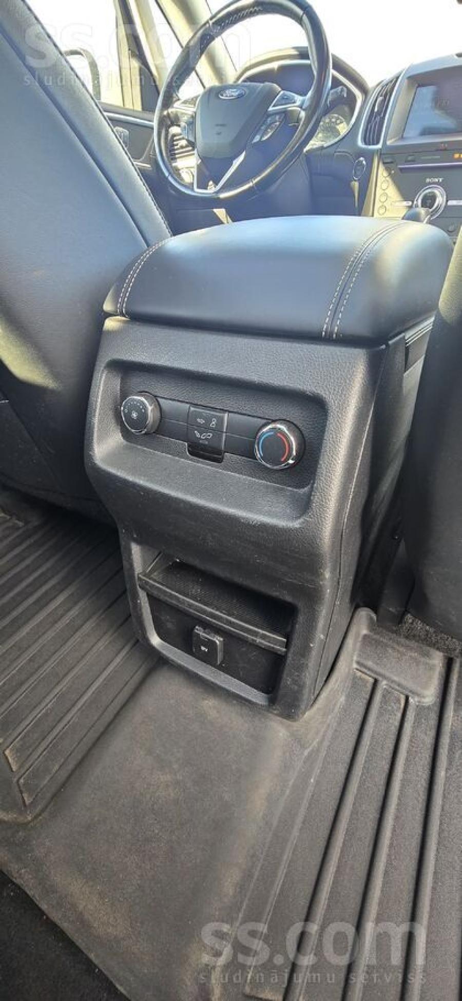 Balts Ford S-Max 2017 Rīga, ar dzinēja tilpumu 2.00 L un nobraukumu 202 tūkst. km par 15500 €, foto 15 vietnē AUTOMOTO.COM.LV