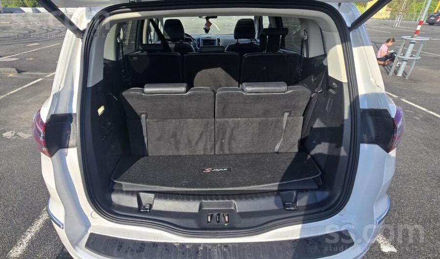 Balts Ford S-Max 2017 Rīga, ar dzinēja tilpumu 2.00 L un nobraukumu 202 tūkst. km par 15500 €, foto 18 vietnē AUTOMOTO.COM.LV