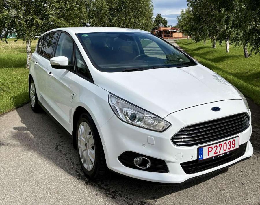 Balts Ford S-Max 2017 Kretinga, ar dzinēja tilpumu 2.00 L un nobraukumu 241 tūkst. km par 7500 €, foto 1 vietnē AUTOMOTO.COM.LV
