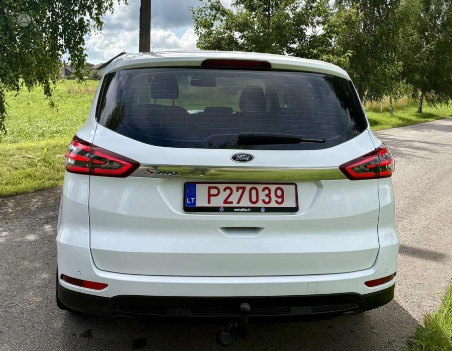 Balts Ford S-Max 2017 Kretinga, ar dzinēja tilpumu 2.00 L un nobraukumu 241 tūkst. km par 7500 €, foto 7 vietnē AUTOMOTO.COM.LV