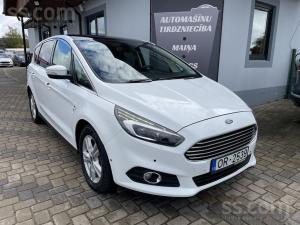 White Ford S-Max 2017 in Talsi, with an engine capacity of 2.00 L and mileage of 294 thousand km for 10990 €, photo  on AUTOMOTO.COM.LV
