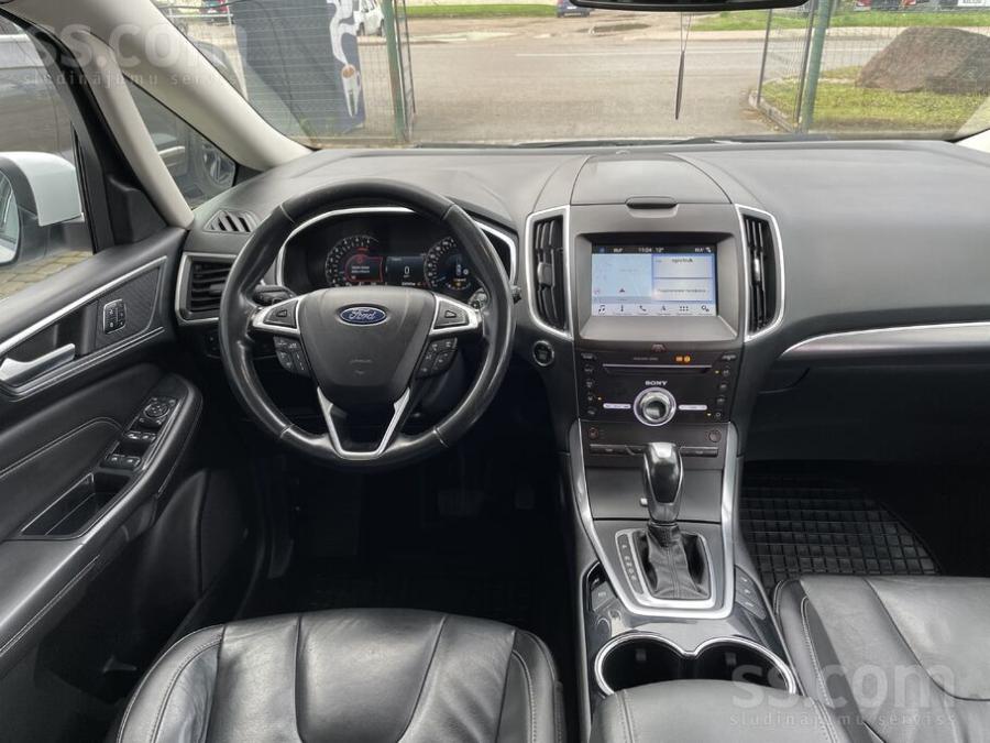 Balts Ford S-Max 2017 Talsi, ar dzinēja tilpumu 2.00 L un nobraukumu 294 tūkst. km par 10990 €, foto 10 vietnē AUTOMOTO.COM.LV