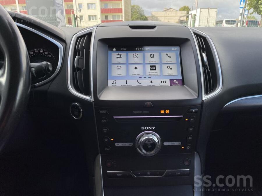 Balts Ford S-Max 2017 Talsi, ar dzinēja tilpumu 2.00 L un nobraukumu 294 tūkst. km par 10990 €, foto 19 vietnē AUTOMOTO.COM.LV