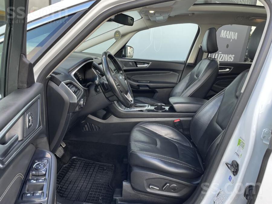 Balts Ford S-Max 2017 Talsi, ar dzinēja tilpumu 2.00 L un nobraukumu 294 tūkst. km par 10990 €, foto 26 vietnē AUTOMOTO.COM.LV