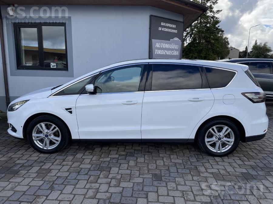Balts Ford S-Max 2017 Talsi, ar dzinēja tilpumu 2.00 L un nobraukumu 294 tūkst. km par 10990 €, foto 32 vietnē AUTOMOTO.COM.LV