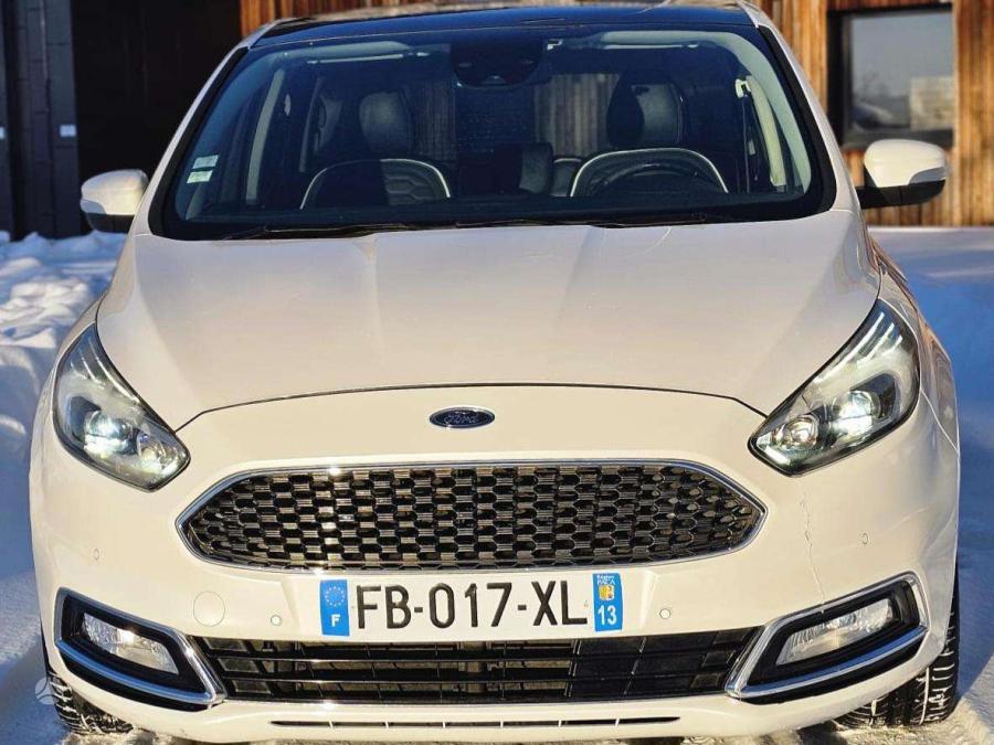 Balts Ford S-Max 2018 Tauragė, ar dzinēja tilpumu 2.00 L un nobraukumu 224 tūkst. km par 9900 €, foto 2 vietnē AUTOMOTO.COM.LV