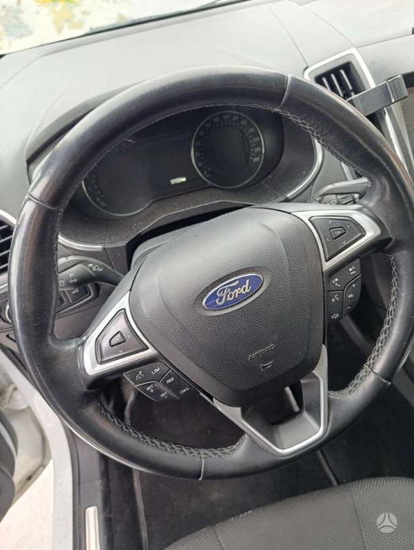Balts Ford S-Max 2018 Tauragė, ar dzinēja tilpumu 2.00 L un nobraukumu 177 tūkst. km par 9700 €, foto 6 vietnē AUTOMOTO.COM.LV