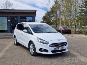 Balts Ford S-Max 2018 Valmiera, ar dzinēja tilpumu 2.00 L un nobraukumu 219 tūkst. km par 7000 €, foto  vietnē AUTOMOTO.COM.LV