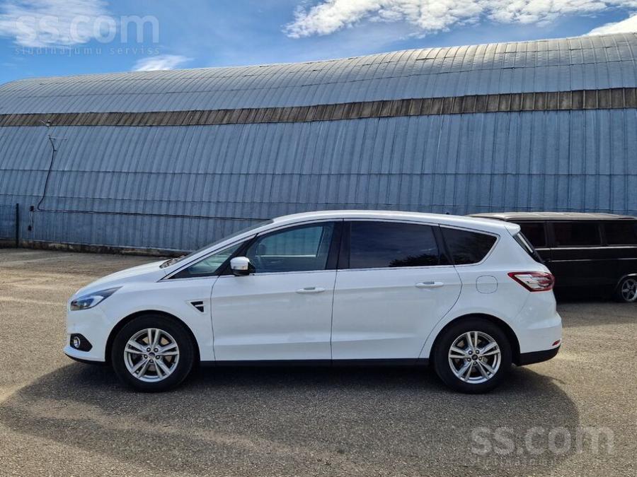 White Ford S-Max 2018 in Valmiera, with an engine capacity of 2.00 L and mileage of 219 thousand km for 7000 €, photo 7 on AUTOMOTO.COM.LV