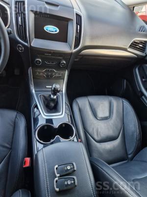 White Ford S-Max 2018 in Valmiera, with an engine capacity of 2.00 L and mileage of 219 thousand km for 7000 €, photo 26 on AUTOMOTO.COM.LV