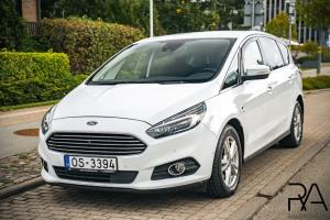 Balts Ford S-Max 2018 Rīga, ar dzinēja tilpumu 2.00 L un nobraukumu 231 tūkst. km par 8990 €, foto  vietnē AUTOMOTO.COM.LV