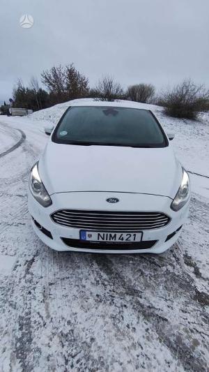 Balts Ford S-Max 2019 Panevēža, ar dzinēja tilpumu 2.00 L un nobraukumu 2 tūkst. km par 12900 €, foto 2 vietnē AUTOMOTO.COM.LV