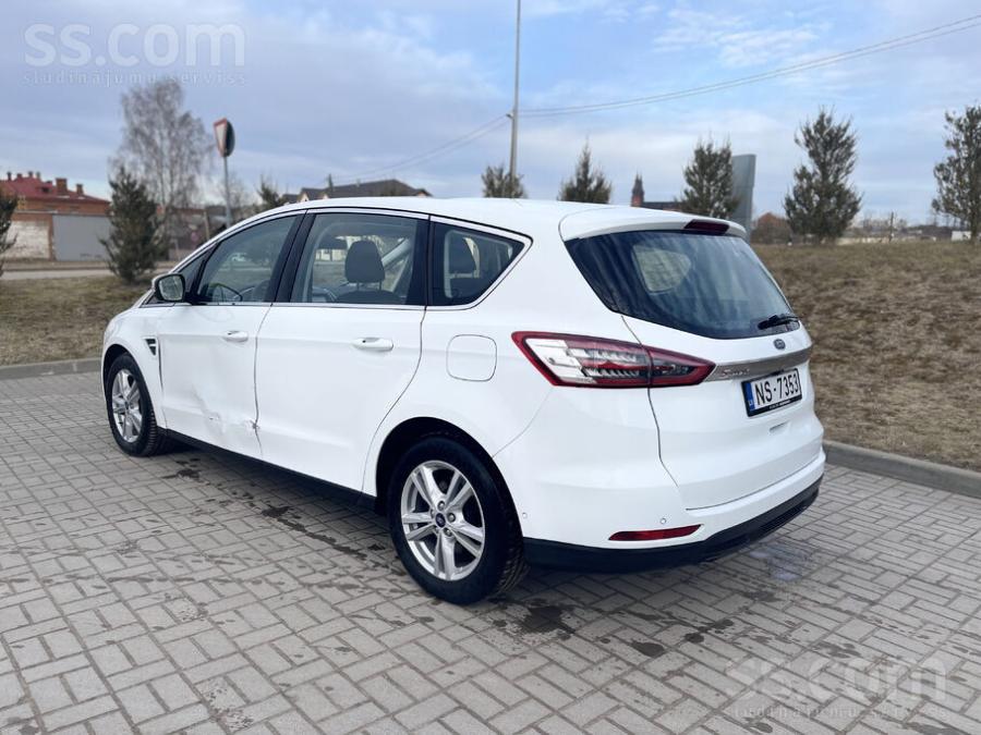 Balts Ford S-Max 2019 Rēzekne, ar dzinēja tilpumu 2.00 L un nobraukumu 199 tūkst. km par 12000 €, foto 10 vietnē AUTOMOTO.COM.LV