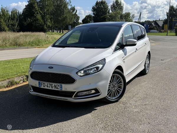 Balts Ford S-Max 2019 Tauragė, ar dzinēja tilpumu 2.00 L un nobraukumu 200 tūkst. km par 10500 €, foto 1 vietnē AUTOMOTO.COM.LV