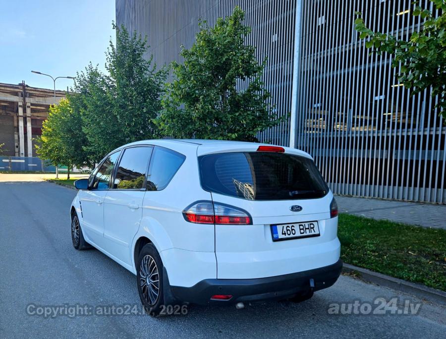 White Ford S-Max 2009 in Tallinn, with an engine capacity of 2.00 L and mileage of 270 thousand km for 1490 €, photo 4 on AUTOMOTO.COM.LV