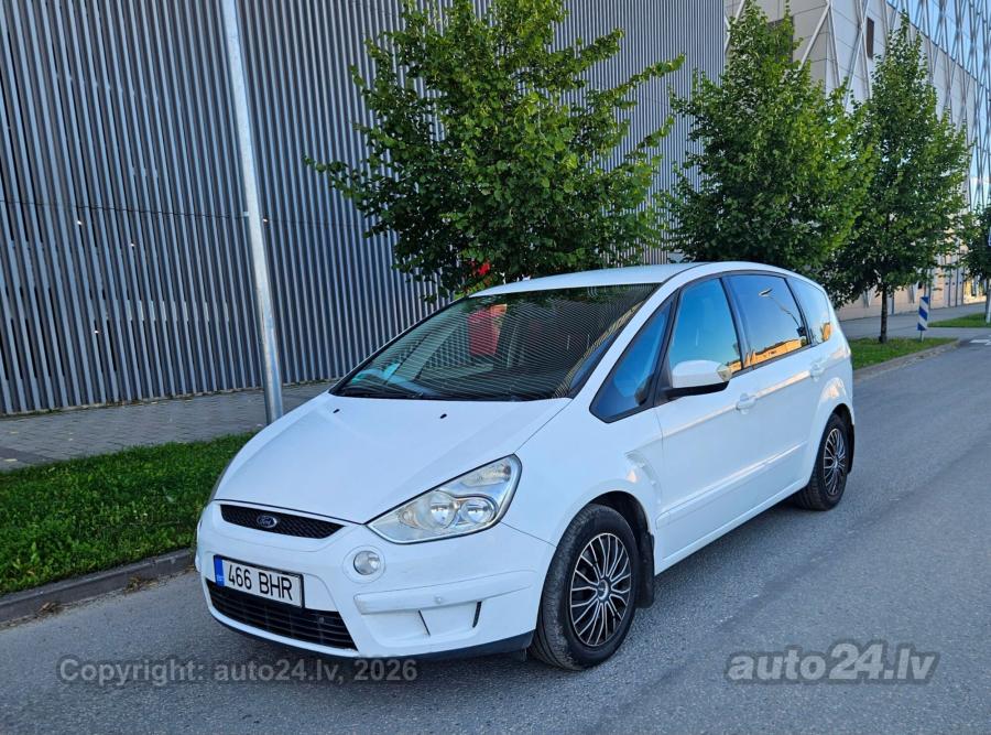 White Ford S-Max 2009 in Tallinn, with an engine capacity of 2.00 L and mileage of 270 thousand km for 1490 €, photo 5 on AUTOMOTO.COM.LV