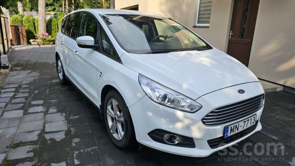 White Ford S-Max 2015 in Riga, with an engine capacity of 2.00 L and mileage of 470 thousand km for 4500 €, photo 1 on AUTOMOTO.COM.LV