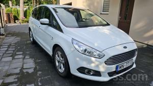 Balts Ford S-Max 2015 Rīga, ar dzinēja tilpumu 2.00 L un nobraukumu 470 tūkst. km par 4500 €, foto  vietnē AUTOMOTO.COM.LV